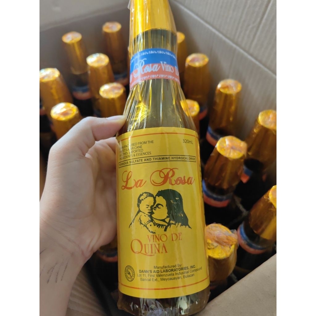 Vino De Quina (La Rosa) Ferrous Sulfate for anemic, loss of appetite ...