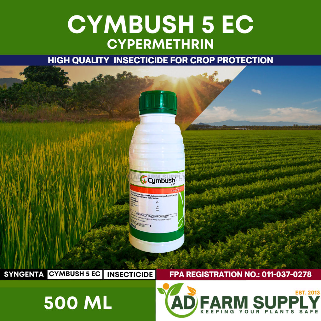 CYMBUSH 5EC CYPERMETHRIN INSECTICIDE - 500 ML | Shopee Philippines