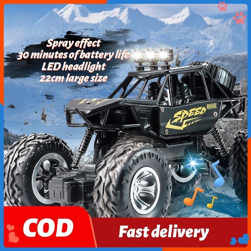 2.4G RC Car kereta remote control Car4WD Roller Kereta Mainan Carwith ...