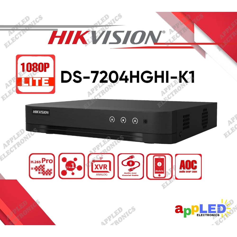 Hikvision CCTV DVR 4/8/16 CH 2MP/5MP Motion Detect with Remote ...