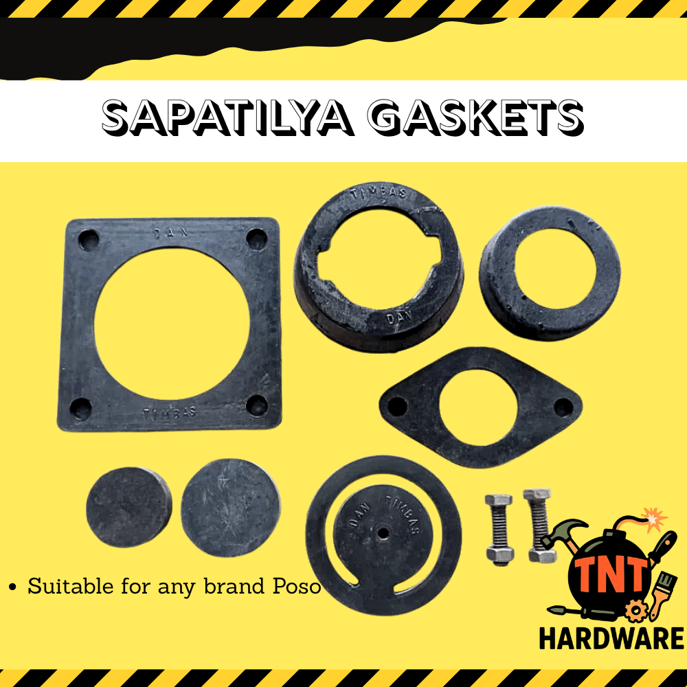 Sapatilya Rubber Gasket for Jetmatic/Pitcher Pump Replacement Part ...