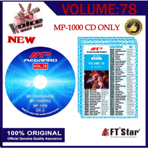 Megapro MP-1000DANAYA / MP-1000PRO / MP-1000 / DX-2 New Updated Volume ...