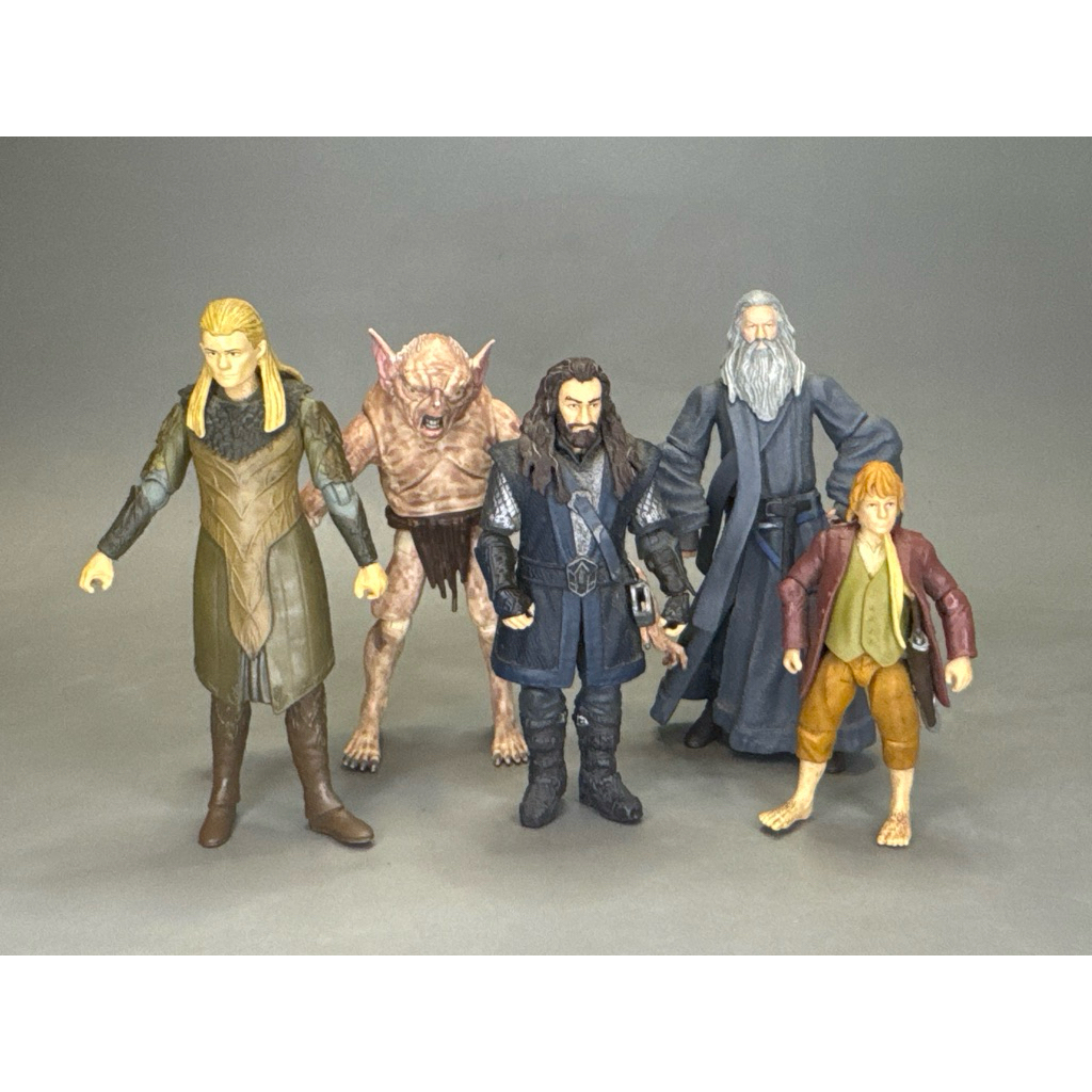 The Hobbit 3.75 action figures lotr lord of the rings gandalf bilbo ...