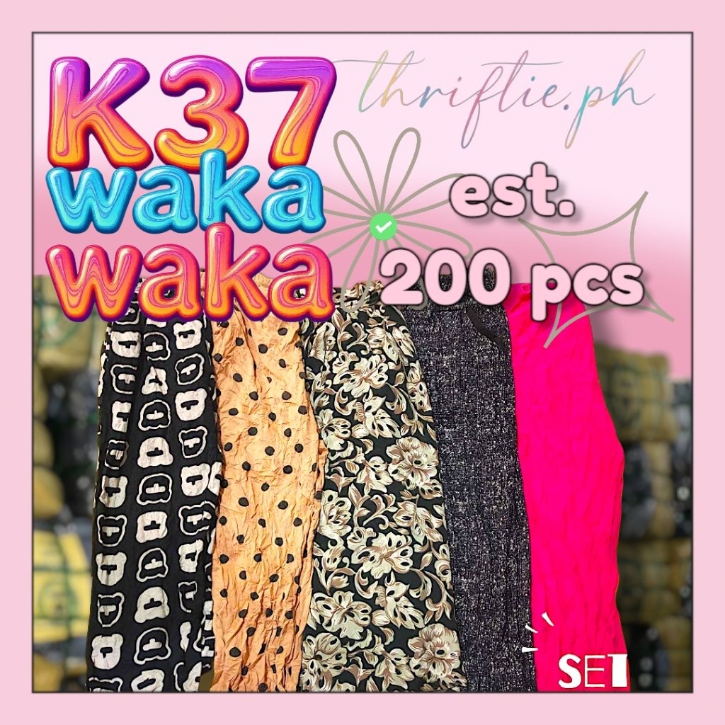 K37 WAKA WAKA PANTS BALE / UKAY BULTO | Shopee Philippines