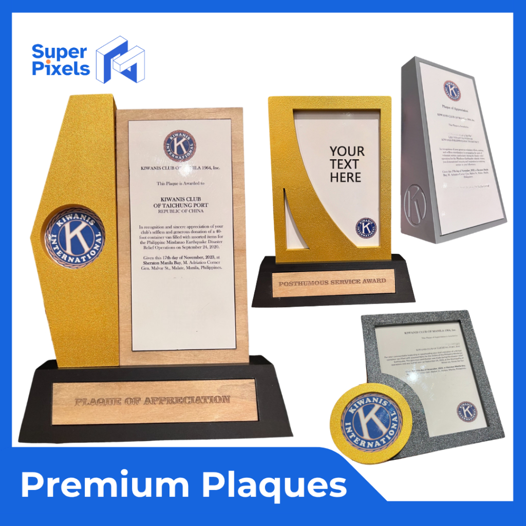 Premium Plaques with Acrylic and basswood | Shopee Philippines