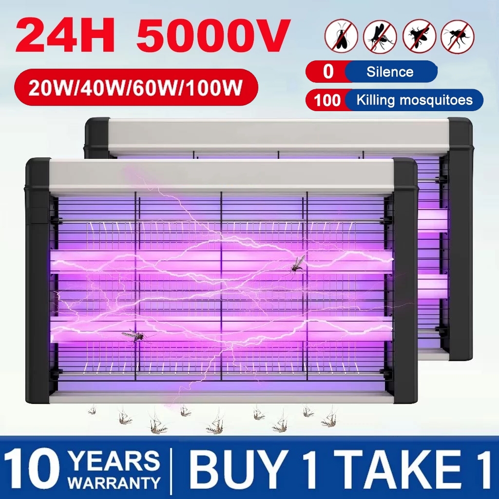 Mosquito Killer Lamp Sensor Lamp LED Insects Killer UV Light Electric ...