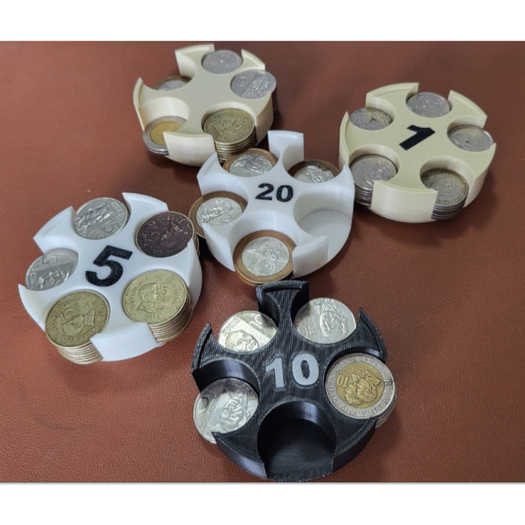 Coin Sorter Organizer for PH Coins Old Stackable | Shopee Philippines