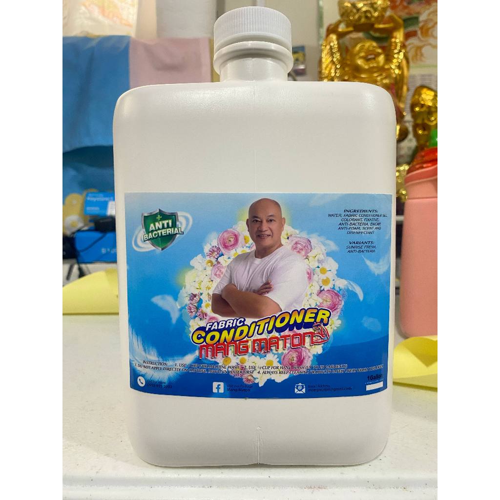 MANG MATON Fabric Conditioner Premium 4 Liters | Shopee Philippines