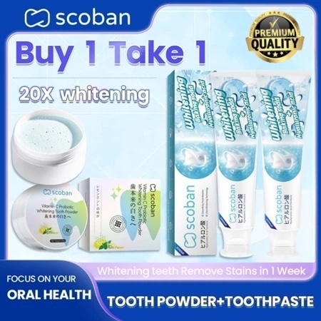 【Upgraded】Scoban toothpaste teeth Whitening toothpaste HyaluronicAcid ...