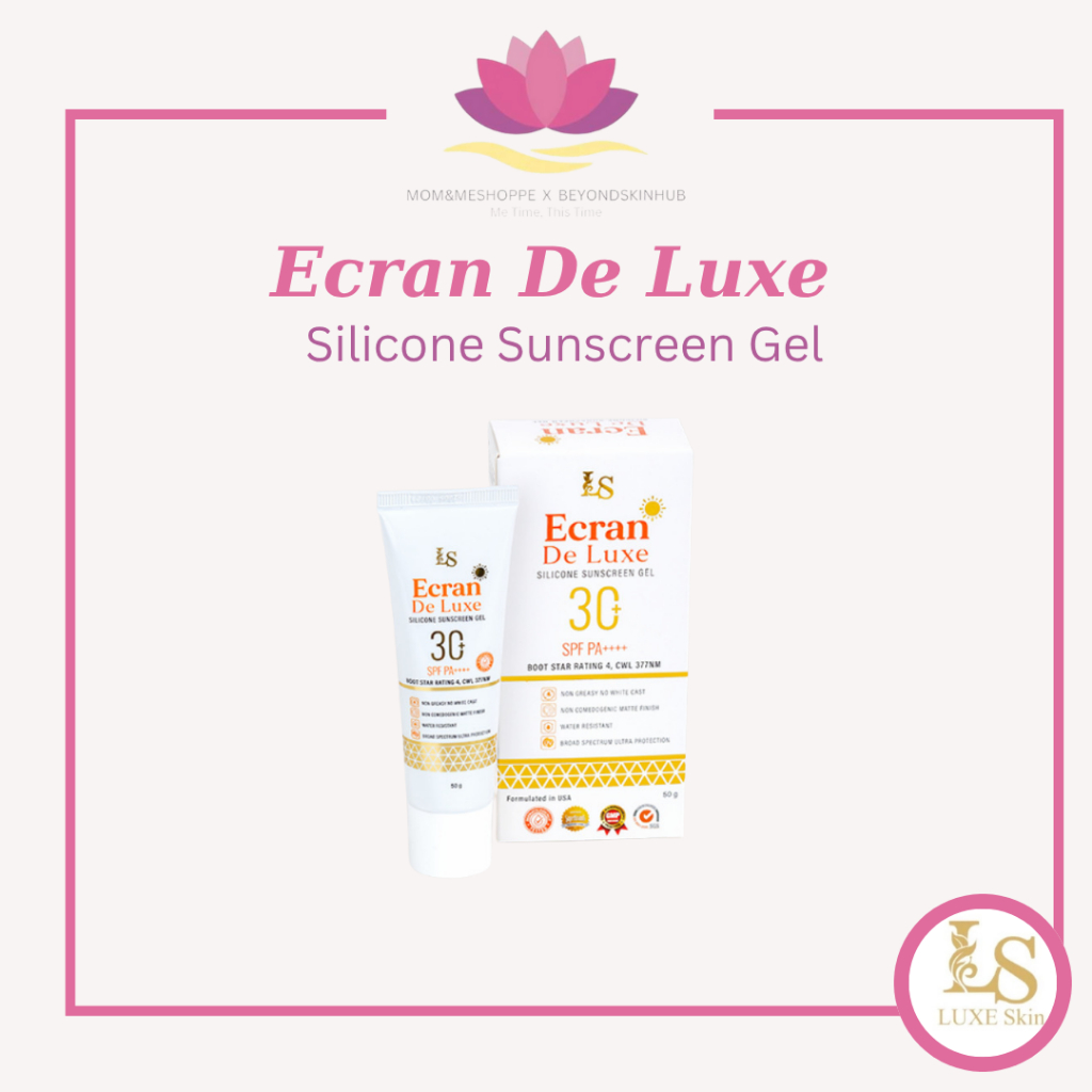 Luxe Skin Ecran De Luxe Sunscreen Gel SPF 30 Broad Spectrum | Shopee ...