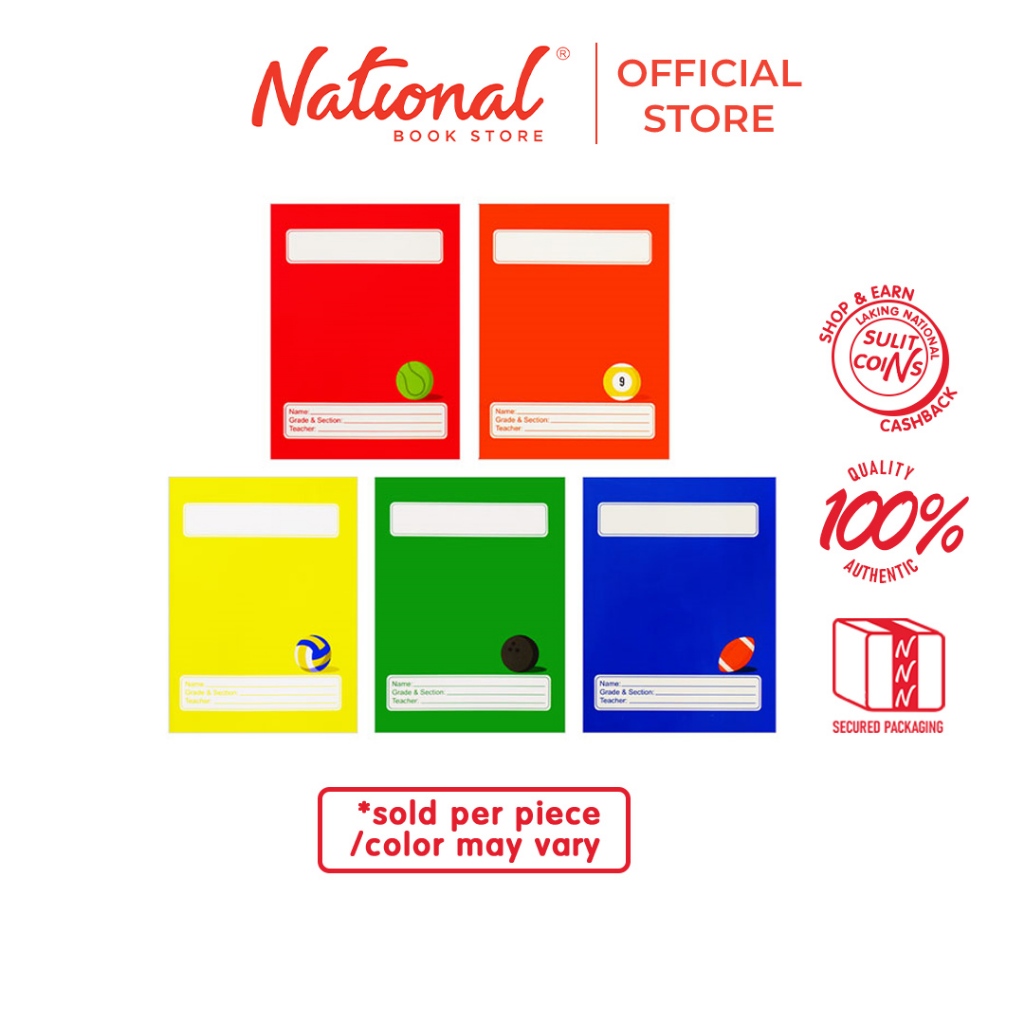 Seven Notes Composition Notebook Color Coded 80 Sheets 5.875x7.875 ...