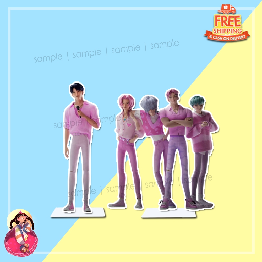 Saja Boys Kpop Standee | 5 Inch Laminated PVC Display | Kpop Merch ...