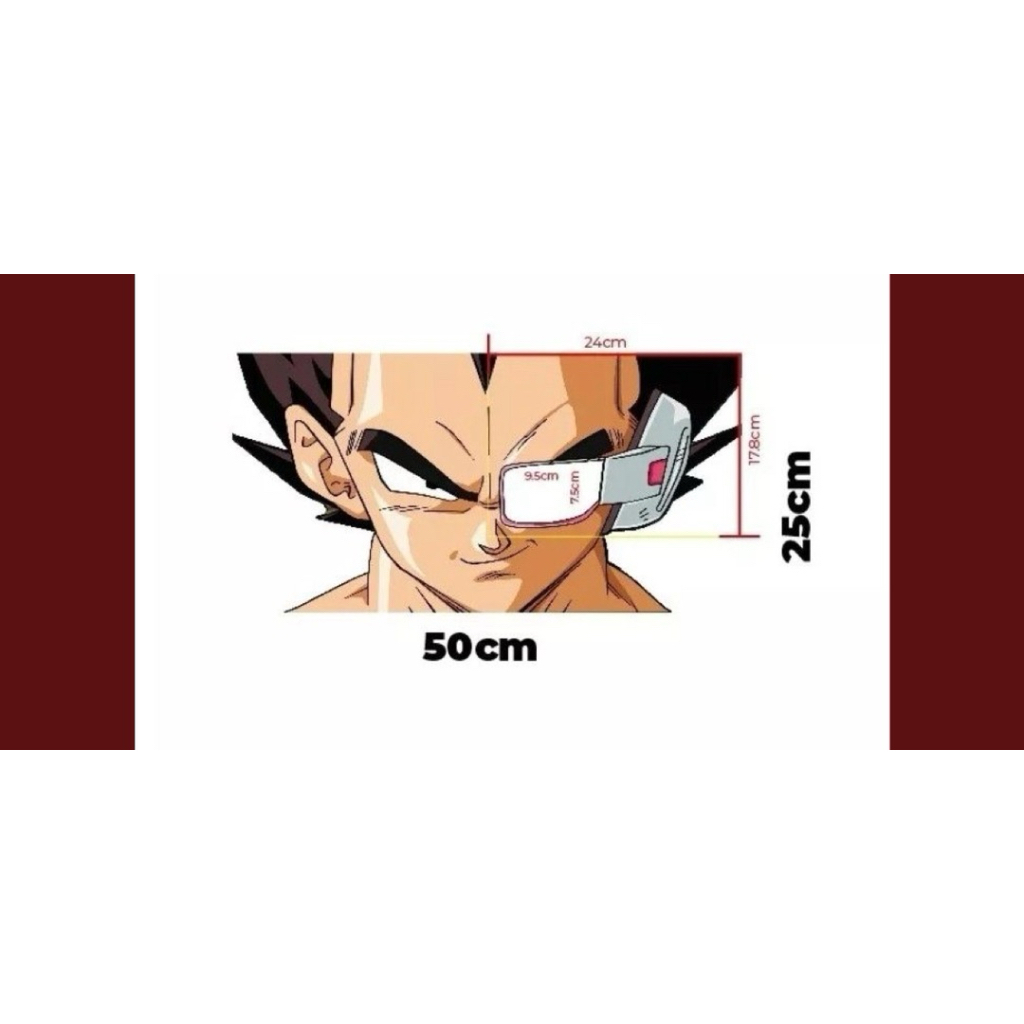 Dragon Ball Z Aircon Scouter Stickers | Aircon Stickers | Shopee ...