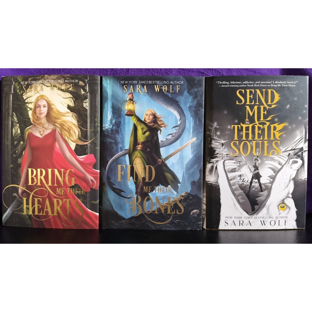 Bring Me Their Hearts Trilogy by Sara Wolf (Hardcover) | Shopee Philippines