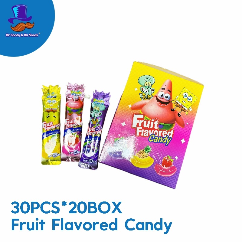 【Mr Candy】30PCS Fruit Flavored Candy/SpongeBob SquarePants Big Star ...