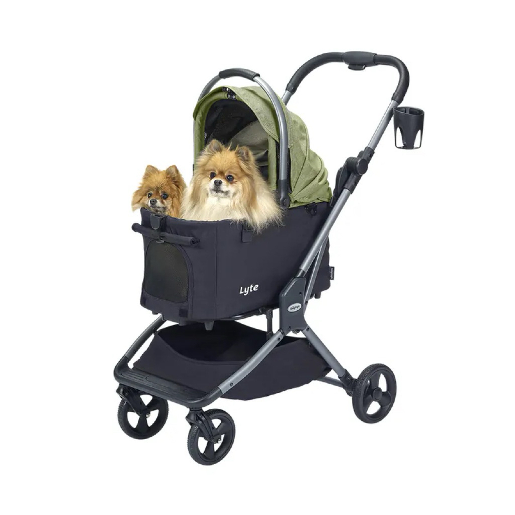 IBIYAYA Lyte 3-in-1 Detachable Pet Stroller Medium – Versatile 4 Wheel ...