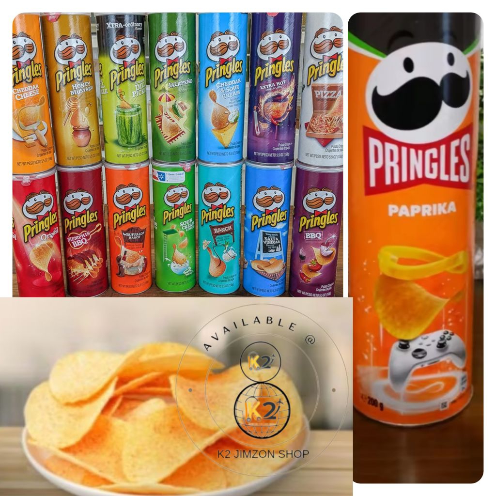 Pringles Paprika 185g legit from Italy | Shopee Philippines