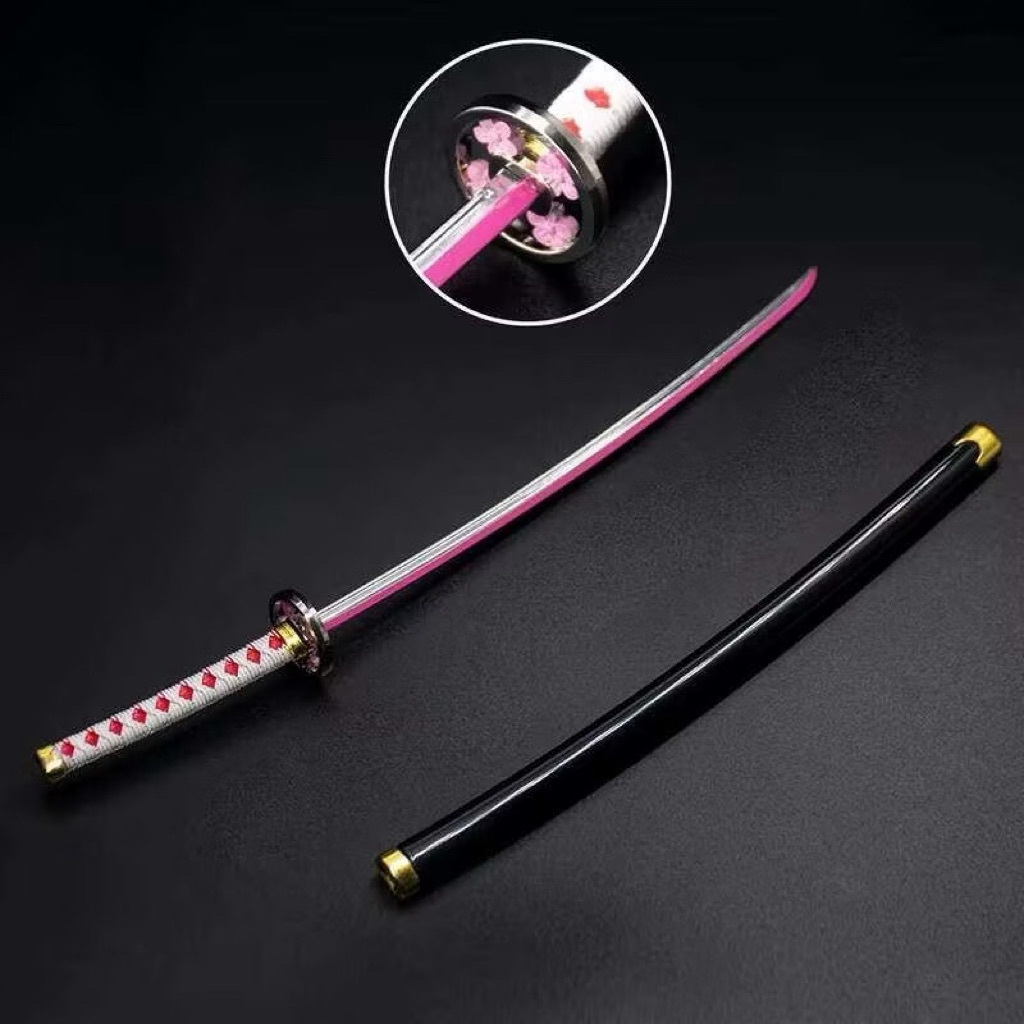 Demon Slayer Kanao Tsuyuri Metal Nichirin Sword | Shopee Philippines
