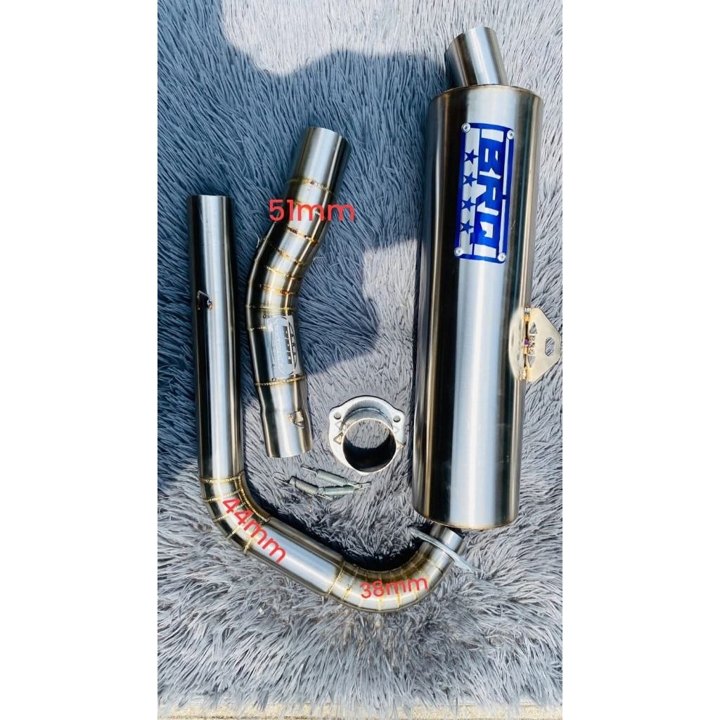 Open pipe power pipe raider 150 carb super open. gawang pinoy | Shopee ...