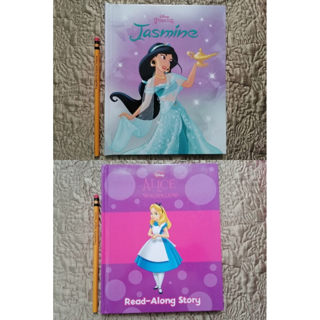 Disney Princess: Read-along Story — Jasmine, Alice in Wonderland ...