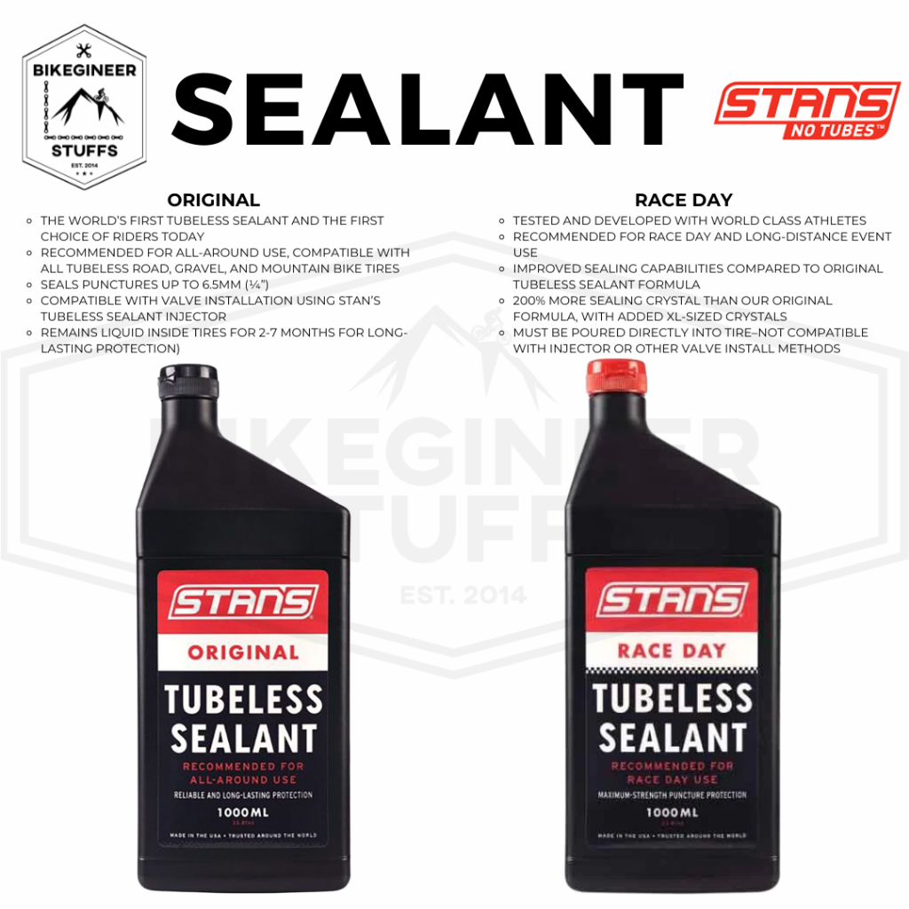Stan's No Tube Original/Race Day Tire Sealant | Shopee Philippines