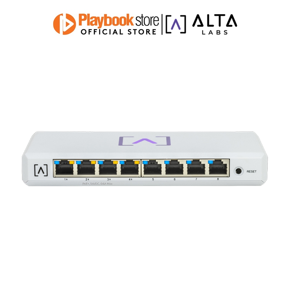 Alta Labs S8-PoE 8-port Managed Gigabit PoE Switch (S8-POE-AU) | Shopee ...