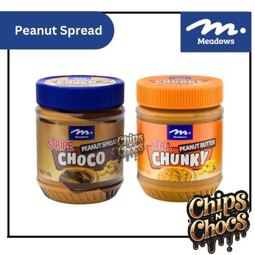 Meadows Peanut Spread | Chocolate or Crunchy | Imported from Singapore ...