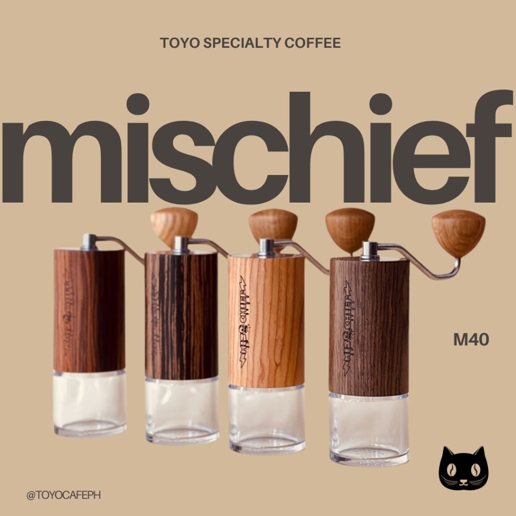MISCHIEF M40 HAND GRINDER | Shopee Philippines