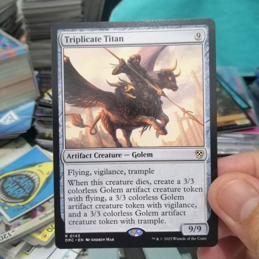1 Triplicate Titan DRC MTG card magic the gathering EDH | Shopee ...