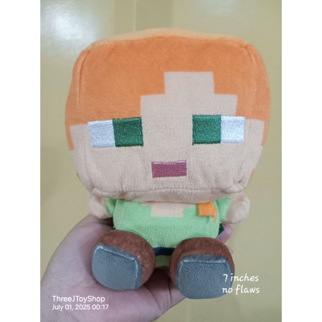 Minecraft alex mascot stuffed toy | Shopee Philippines