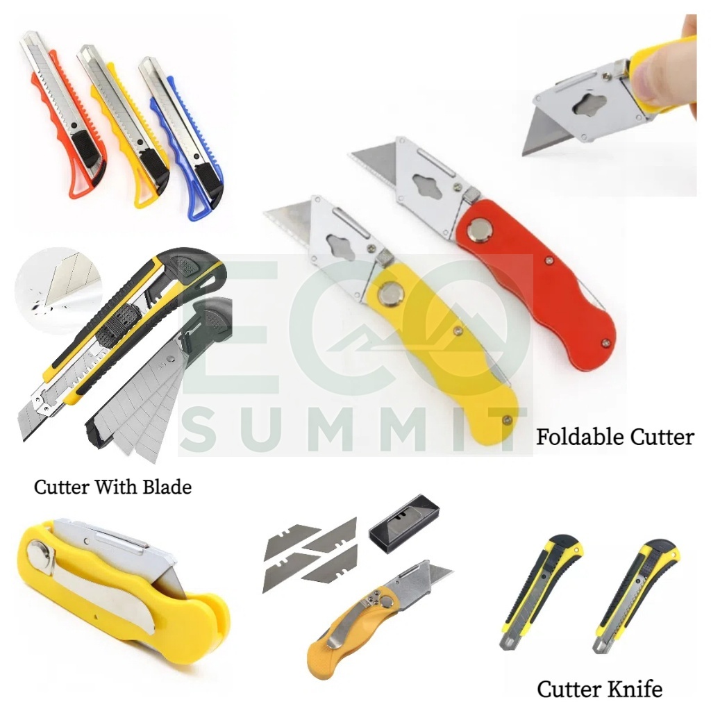 Cutter Knife/ Foldable Cutter/ Cutter Knife with Blade Heavy Duty ...