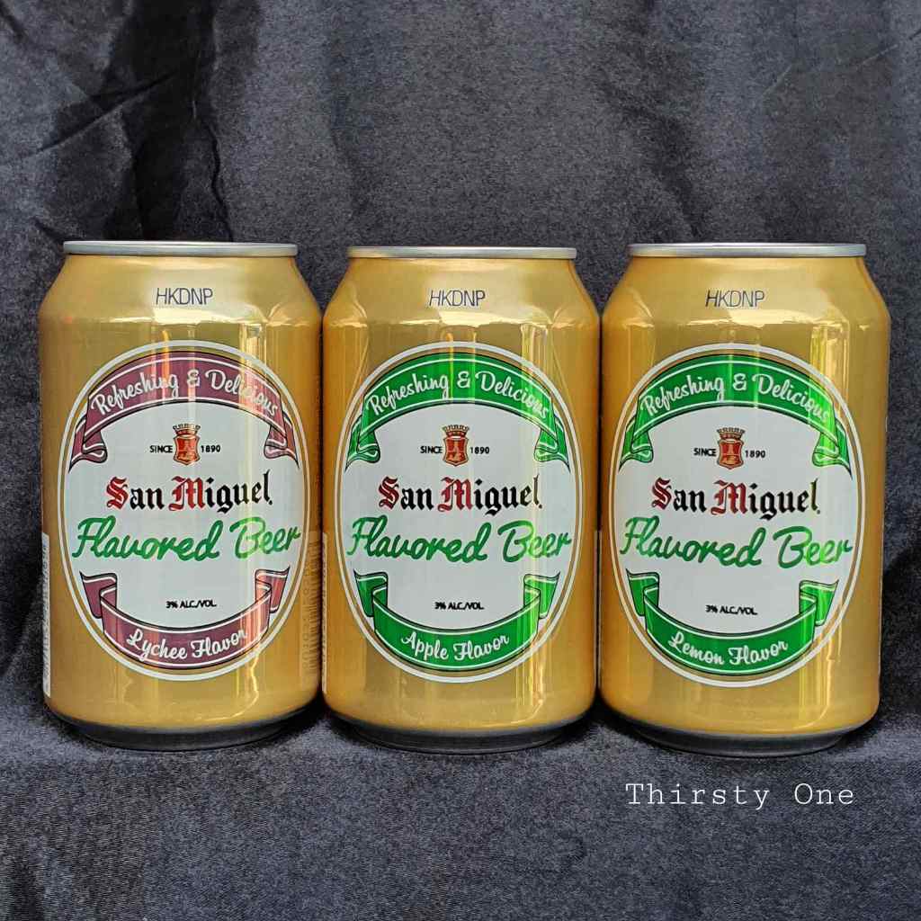 1 BOX San Mig Flavored (LEMON, LYCHEE, APPLE) 24 cans - 330ml | Shopee ...