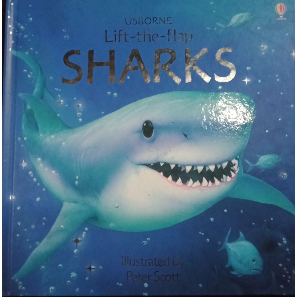 Lift The Flap Sharks by Peter Scott 78S R | Shopee Philippines