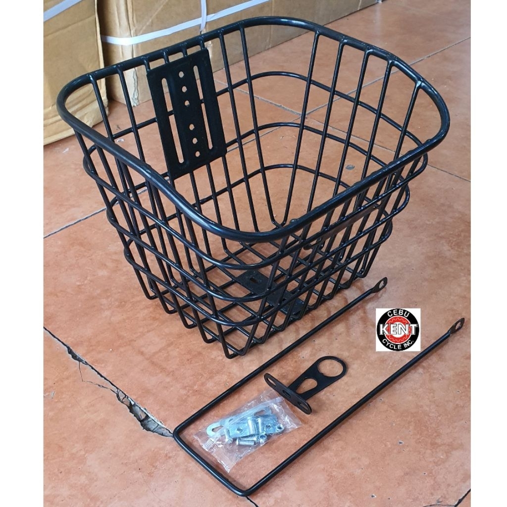 Steel Wire Bicycle Bike Basket | Shopee Philippines
