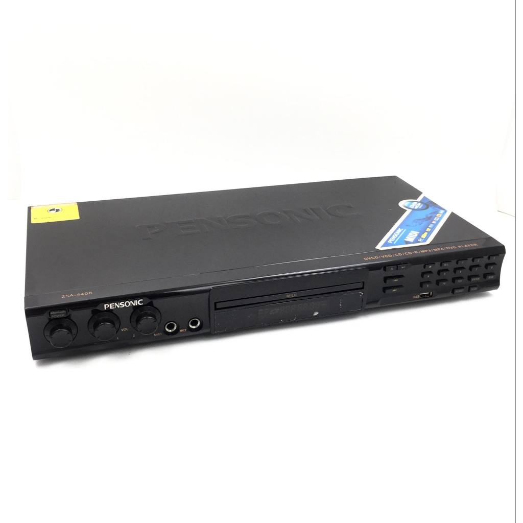 Pensonic 25A-4408 Amplified Built in Speaker, FM Tuner DVD/MP3/SVCD ...