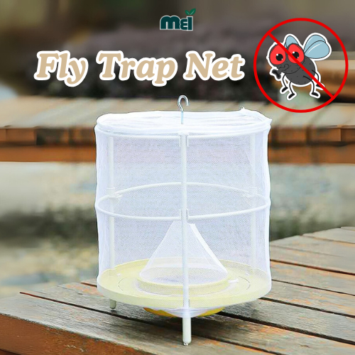 Durable Reusable Fly Trap Net – Ideal for Ranches, Gardens, Indoor and ...