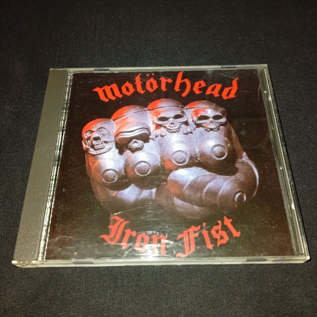 MOTORHEAD - Iron Fist CD Heavy Metal music album ORIGINAL | Shopee ...