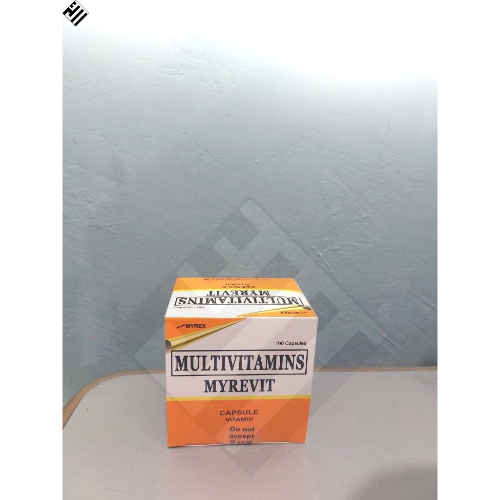 MULTIVITAMINS MYREVIT 100 CAPSULES VITAMIN | Shopee Philippines