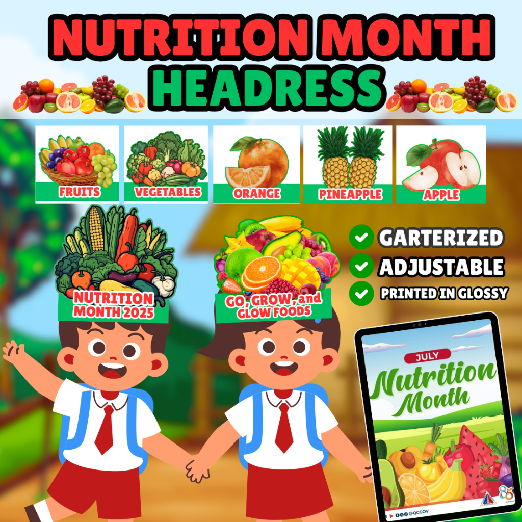 Nutrition Month Head Dress | Fruits and Vegetables Head Dress ...