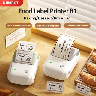 Nimbot B1 Food&Beverage Printer Smart Bluetooth Portable Inkless ...