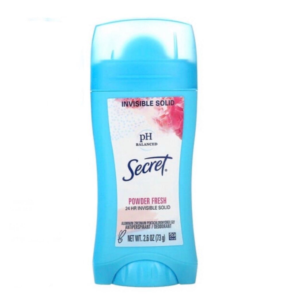 Secret Deodorant Powder Fresh Invisible Solid 73g | Shopee Philippines
