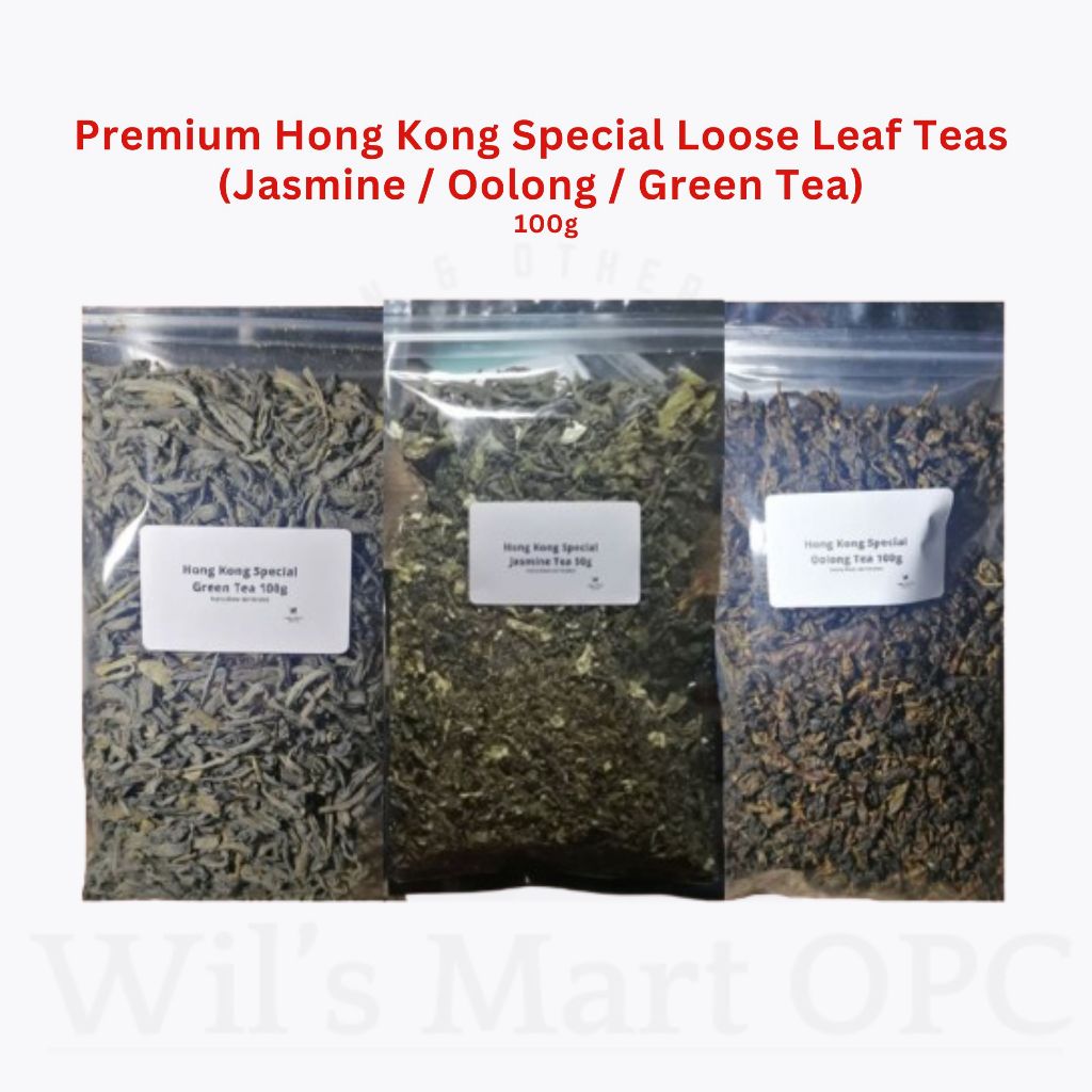 Premium Hong Kong Special Loose Leaf Teas (Jasmine / Oolong / Green Tea ...