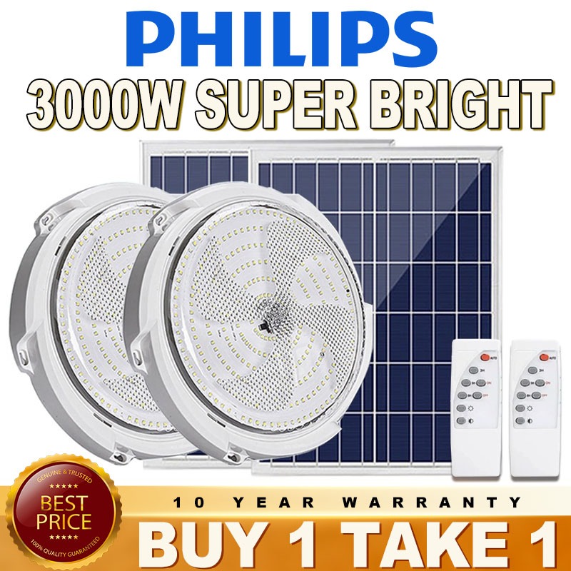 3000W Solar Light Indoor Light LED Solar Ceiling Light IP67 Waterproof ...