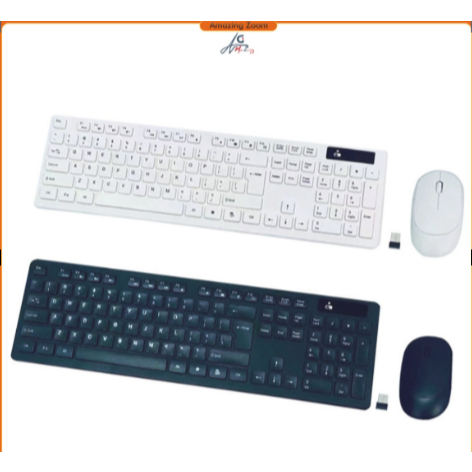 Defender Wireless Keyboard and Mouse Combo 2.4GHz USB Wireless Keyboard ...