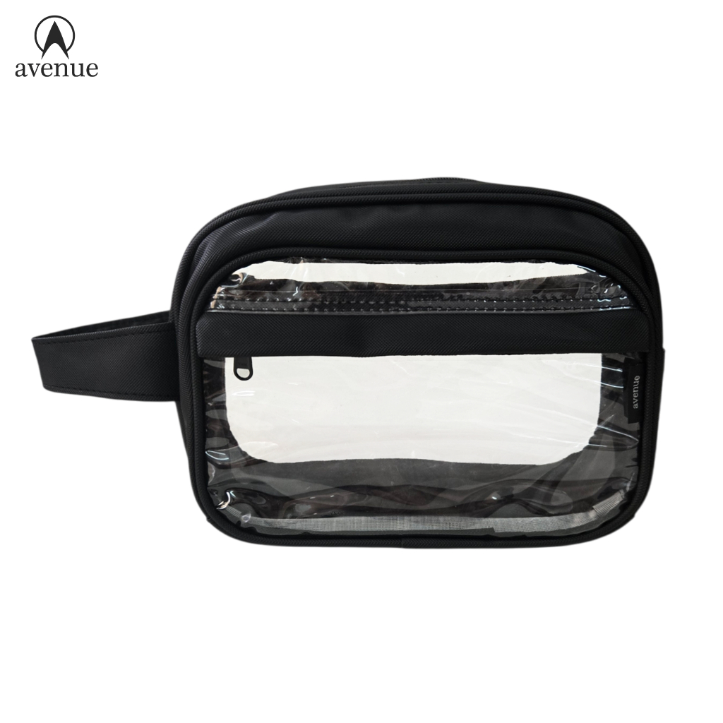 Avenue #4132 PVC Plastic Clutch Bag Transparent Hand Carry Wrist Pouch ...