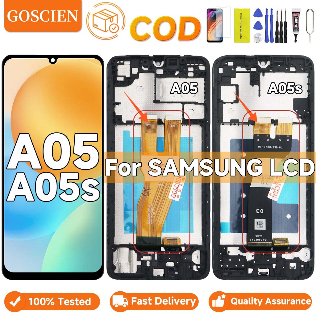 For Samsung Galaxy A05 A05S A055 A057 Screen LCD Display Touch Screen ...