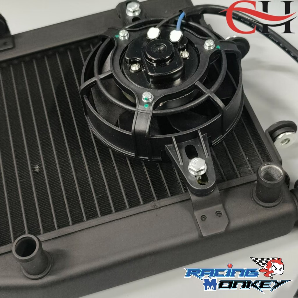 RACING MONKEY RADIATOR COMP FOR SNIPER155 | Shopee Philippines