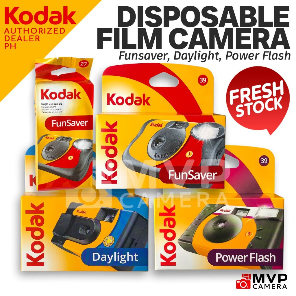 SUPER FRESH Disposable Cameras – Funsaver, Daylight, Power Flash, TRI-X ...