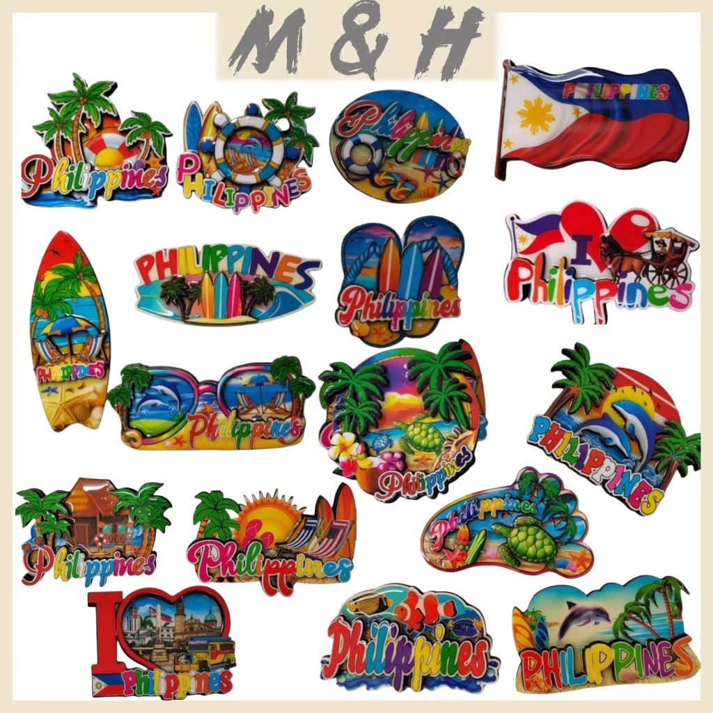 2026 NEW PHILIPPINES Wooden 2D Fridge REF Magnet Souvenirs and ...