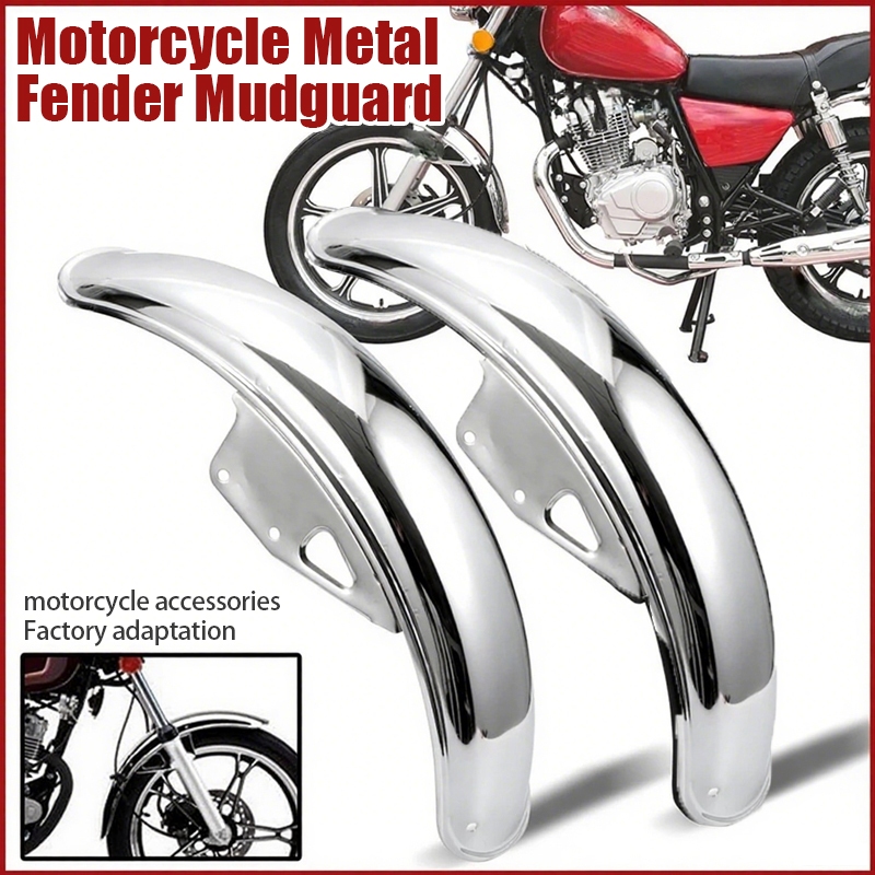 RUSI TMX125 TMX150 TC125 TC150 CHROME FENDER SET | Front & Rear ...